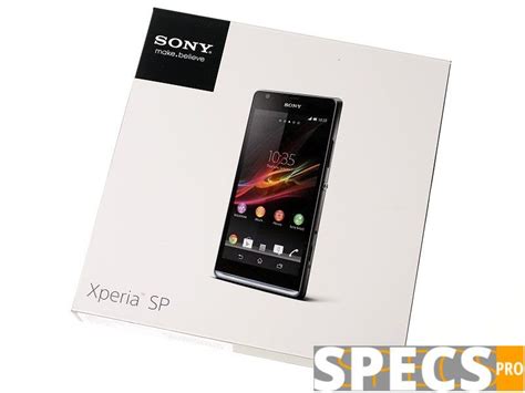 Sony Xperia Sp Specs And Prices Xperia Sp Comparison With Rivals
