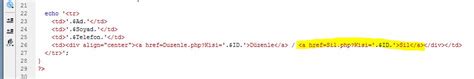 Phpde Mysql Veritabanı İşlemleri Select Insert Update Delete