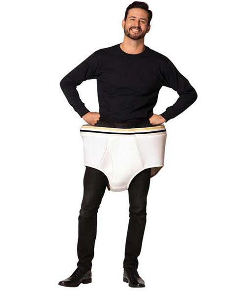 Tighty Whities Underwear Adult Costume Blossom Costumes