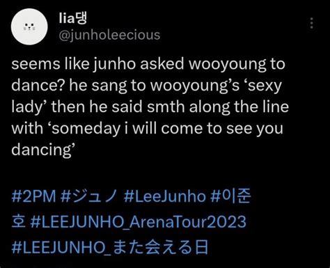 Update From Junhos Concert In Kobe 💛 R2pm