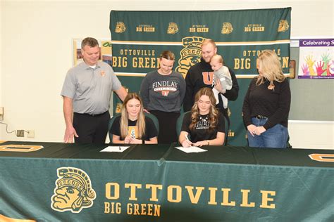 Thorbahn Twins Sign With University Of Findlay Basketball Delphos Herald