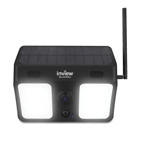 Bell Howell Inview Smart 1080p Wi Fi Solar Security Camera With