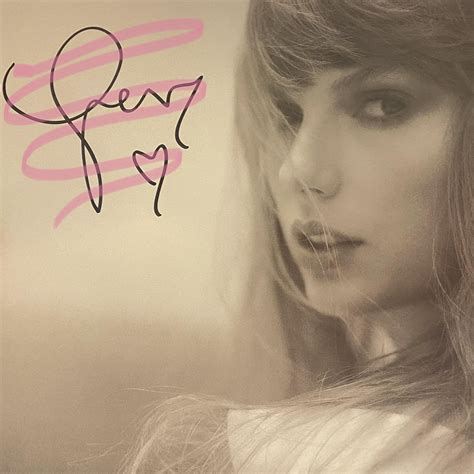 Signed Ttpd Vinyl R Swiftiemerch