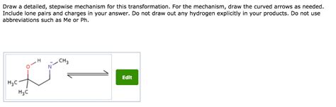 Solved Draw A Detailed Stepwise Mechanism For This Chegg