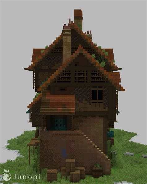 Get More From Junopii On Patreon Minecraft House Designs Minecraft