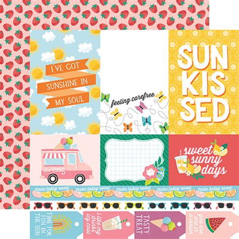 Echo Park Have A Nice Day 12x12 Paper Multi Journaling Cards