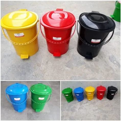 Hdpe Red Color Coded Dustbin 120ltr For Outdoor At Rs 2000 In Noida