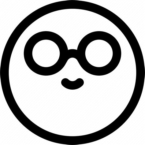 Nerd Smart Emoji Bookworm Icon Download On Iconfinder