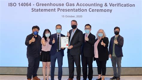 Sgs Presents The First Iso 14064 1 2018 Ghg Verification Statement To
