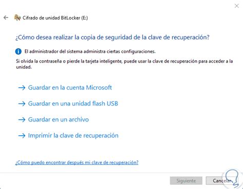 Cómo Exportar Y Recuperar Clave Bitlocker Windows 10 Solvetic