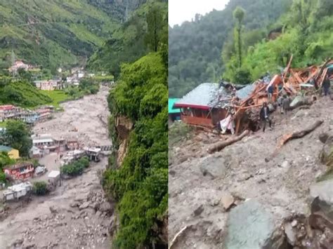 Himachal Pradesh Cloudburst 4 Dead 49 Missing As Restoration Efforts