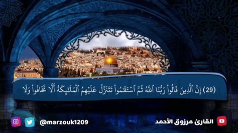 ﴿وما يُلقّاها إلّا الذين صبروا وما يُلقّاها إلّا ذو حظٍّ عظيم ﴾ [فصلت