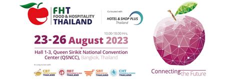 Food And Hospitality Thailand Fht 2023 งานแสดงสินค้าด้านอาหารและ