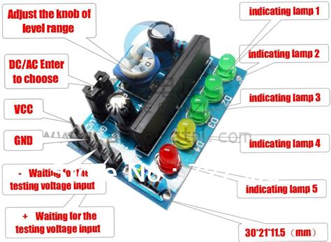 Módulo Medidor Sonido Ka2284 Potencia Arduino Armodlka2284 194 70