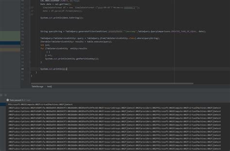 Java How To Query Metrics Stored In Azure Wadmetrics Table Stack Overflow