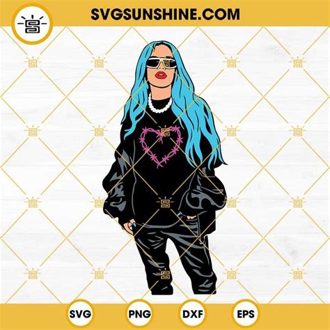 Karol G Svg La Bichota Svg Karol G Png Svg Dxf Eps Files Cricut