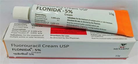 Flonida Fluorouracil Cream Menarini 10 Gm At Rs 200 Piece In Nagpur