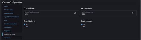 Default Upgrade Strategy For Control Plane Is Should Be 1 When Provisioning Rke2 Clusters