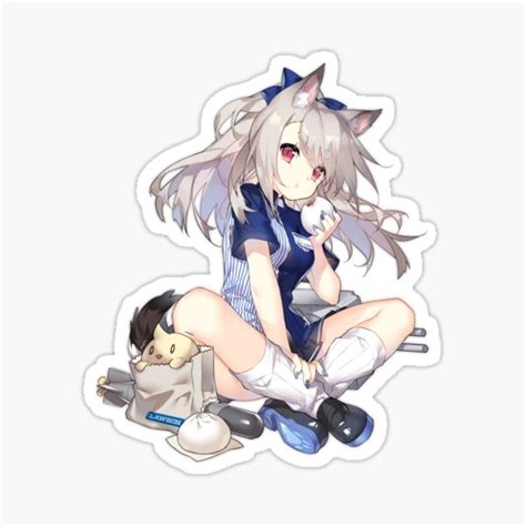 Azur Lane Sticker For Sale By Aniepieart Redbubble