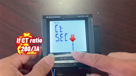 របៀបhow To Set Socomec Multis L50 Youtube