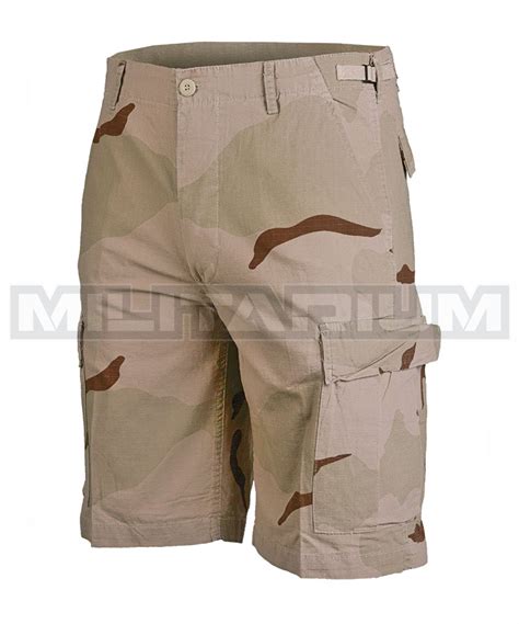 Шорты Mil-Tec BDU Cotton RS 3-color Desert Б/У Экстра. Винтажная одежда ...