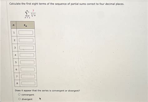 solved calculate the first eight terms of the sequence of