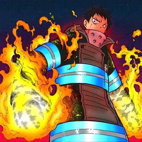 Pin On Fire Force Manga Drawing Shinra Kusakabe Manga Illustration
