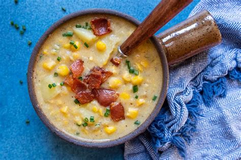 Thick And Creamy Gluten Free Corn Chowder Dairy Free Option