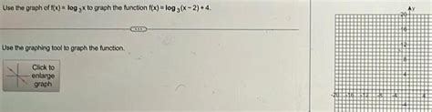 [answered] use the graph of f x log 3x to graph the function f