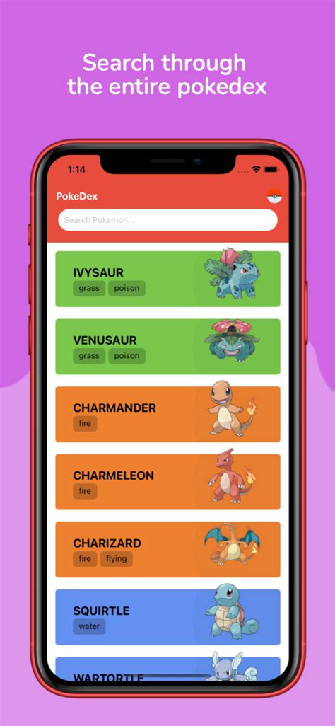 GitHub Decobt PokeDex The Pokedex App Takes All Pokemon Information