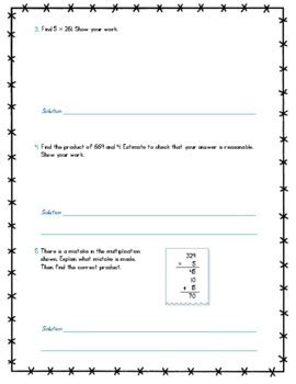 IReady Math Practice 4th Grade 3 11 Multiply Three Digit Numbers