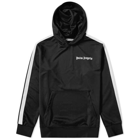Palm Angels Taped Track Hoody Black Palm Angels
