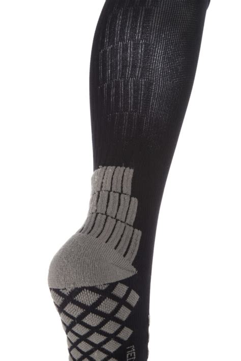 Kensington® Cushioned Compression Black Anti Dvt Flight Socks For Men