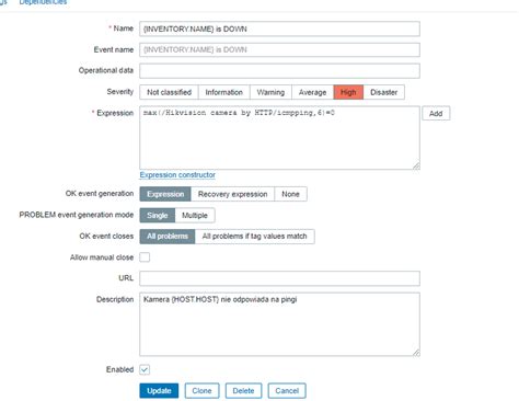 Inventoryname Macro Not Translating In Trigger Name Zabbix Forums
