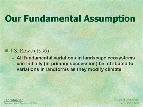 Automated Landform Classification Using Dems Automated Classification Of