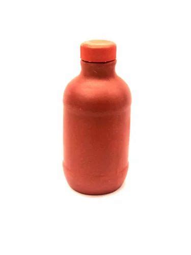 Unglazed And Handmade Clay Water Bottle Easy To Carry Size New By