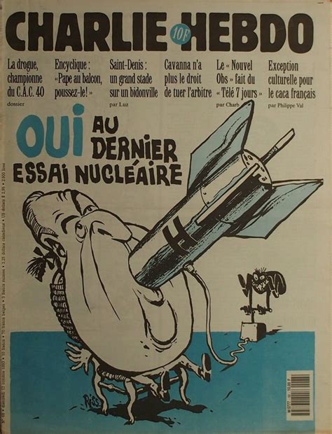 Charlie Hebdo 68 13 Octobre 1993 Couverture Riss