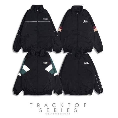 Jual Jaket Vintage Wolv Tracktop Tracksuit Taslan Parasut Jaket