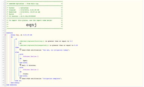 Global Variable Value Comparison Piston Design Help WebCoRE