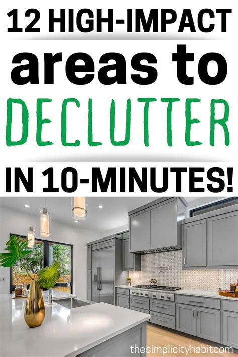 Easy 10 Minute Decluttering Tasks That Will Have Big Results The