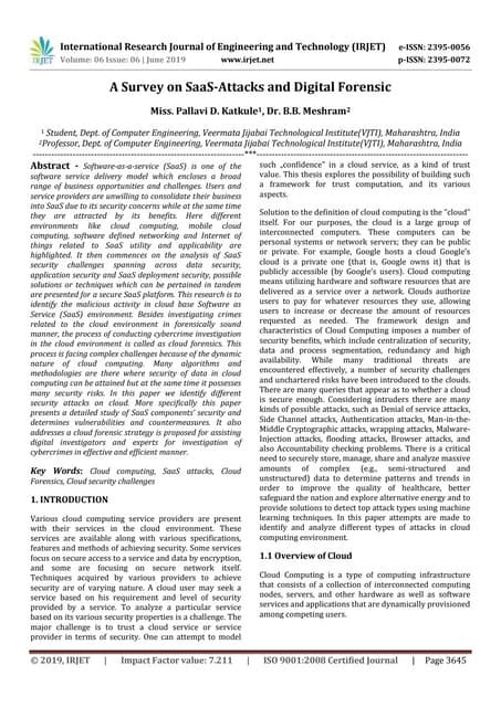 Evolution Security Controls Towards Cloud Services Ppt