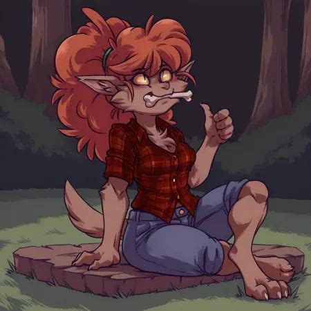 Winnie Werewolf Plagueofgripes Style Tensorart Tensorart