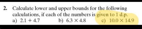 IGCSE Accuracy Upper And Lower Bound R HomeworkHelp