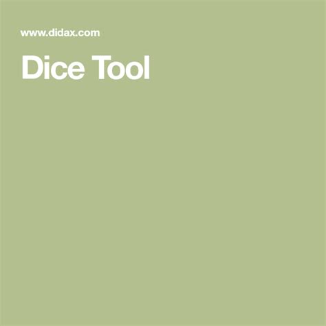 Dice Tool Elementary Classroom Themes Classroom Themes Elementary Classroom