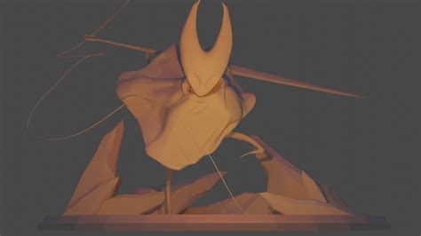 Free Stl File Hornet Model Silksong 🎮・3d Print Design To Download・cults