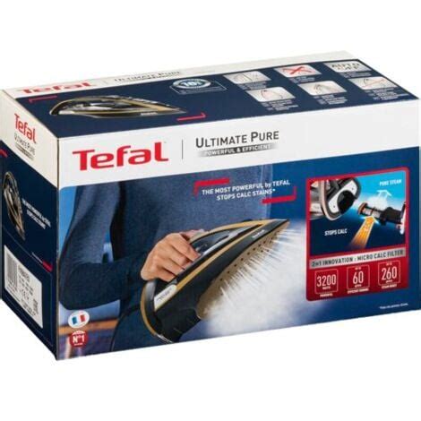 Tefal FV 9847 Ultimate Pure Dampfbügeleisen
