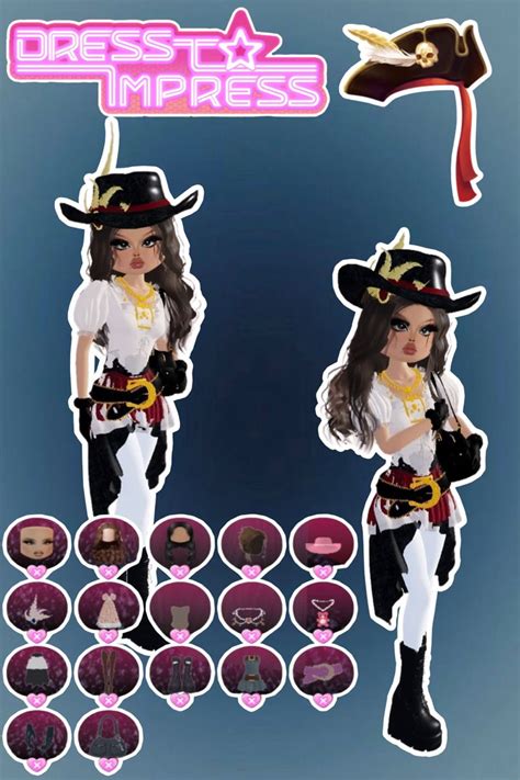 Pirate With Gold Dti Fit 🏴‍☠️⚜️ In 2024 Outfits Indie Pirate Dress
