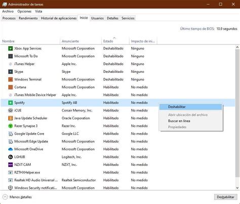 Как отключить автозапуск Spotify при запуске Windows