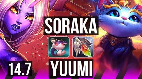 Soraka And Caitlyn Vs Yuumi And Ezreal Sup 4318 600 Games Kr
