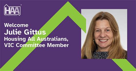 Housing All Australians On Linkedin Welcoming Julie Gittus To The Housing All Australians